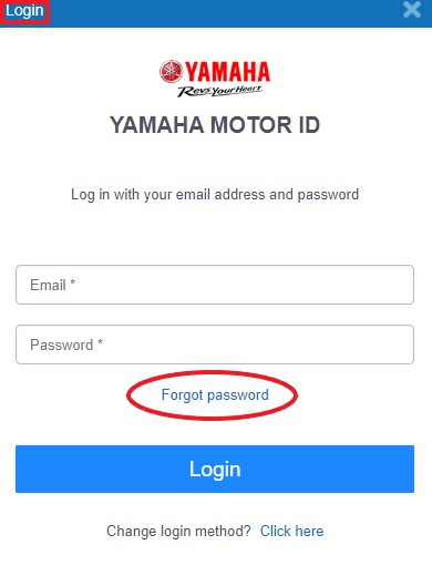 3.Enter the email address you used when registered (logged in with ...